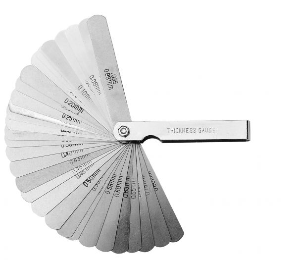 Feeler Gauge 20 blades 0,05 - 1,00 mm